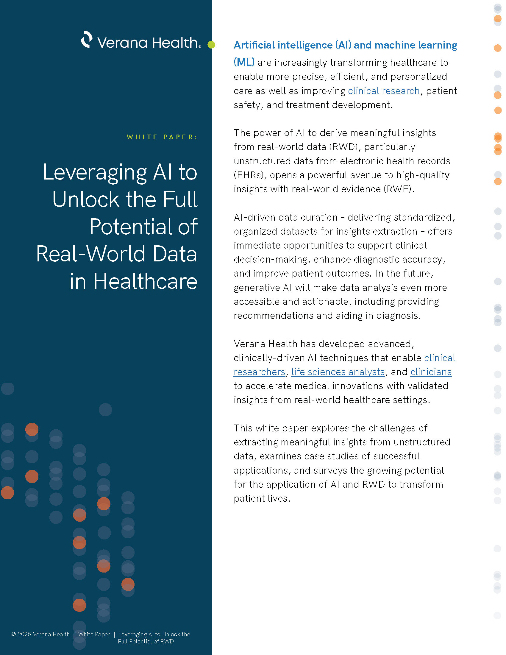Leveraging AI to Unlock the Full Potential of Real-World Data in Healthcare